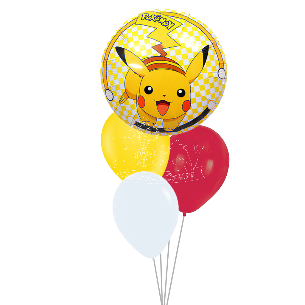 Pokémon Pikachu Helium Balloon Set | Party Wholesale