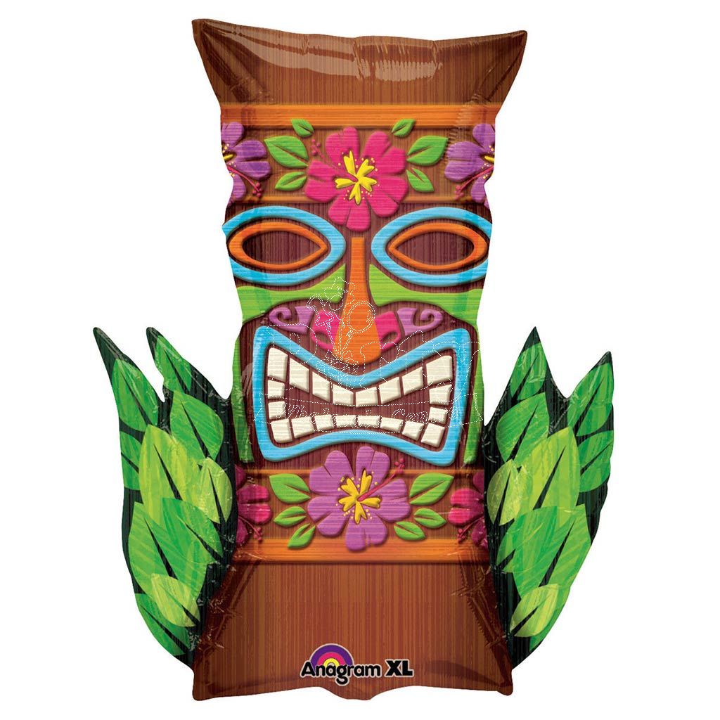Aloha Luau Hawaiian Tiki Balloon 30inch | Party Wholesale