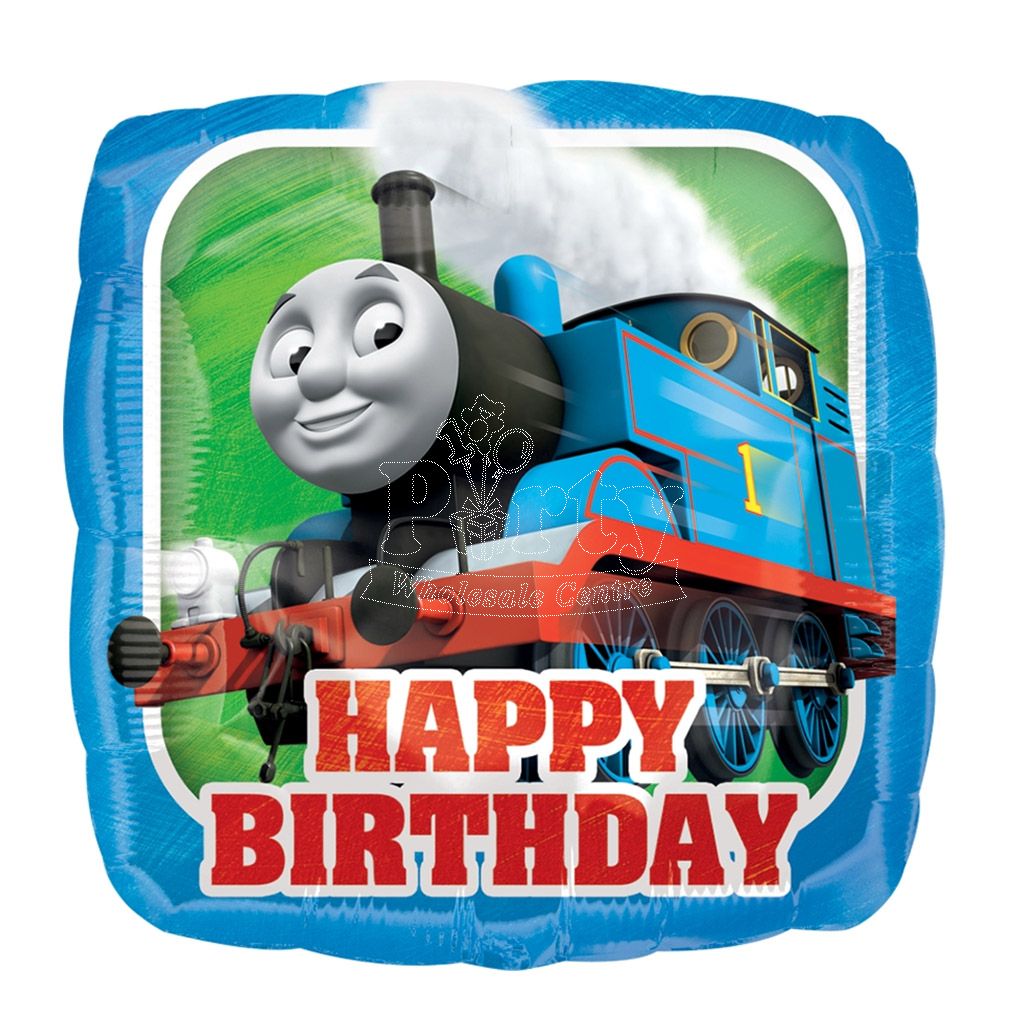Thomas Happy Birthday Balloon 18inch | Party Wholesale