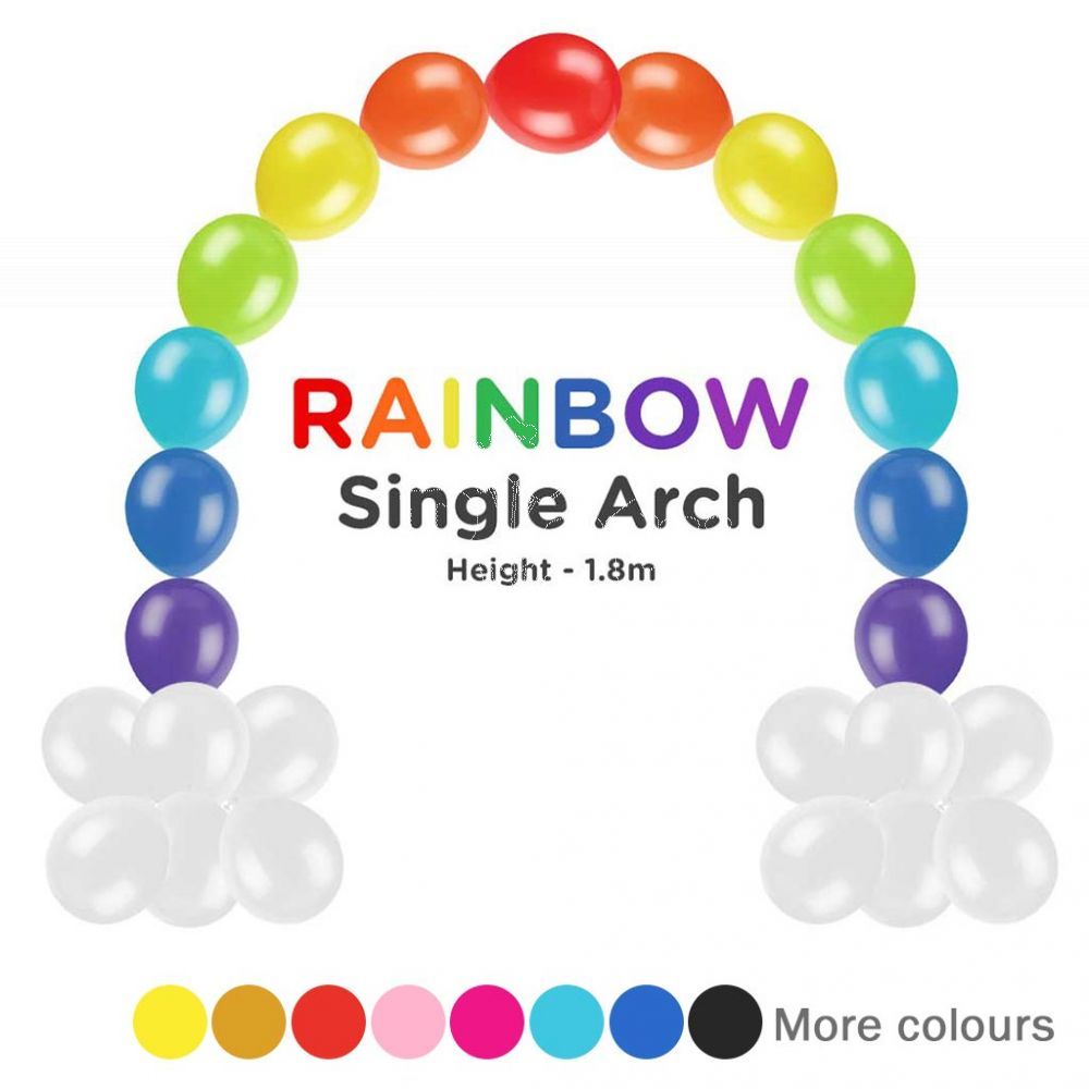 Single Helium Balloon Arch Balloon Decoration | Party Wholesale Singapore