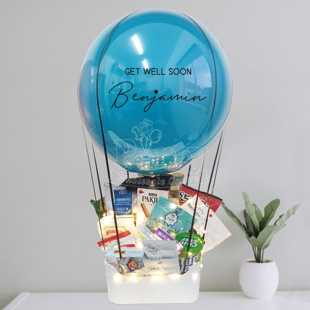 Customised Surprise Hot Air Balloon Hamper Gift | Party Wholesale