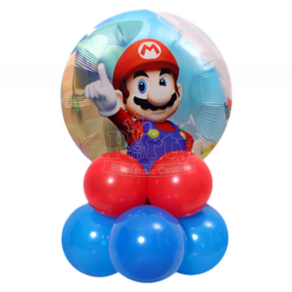 Super Mario Balloon Column | Party Wholesale