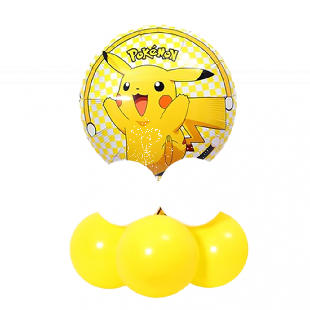 Pokémon Pikachu Helium Balloon Set | Party Wholesale