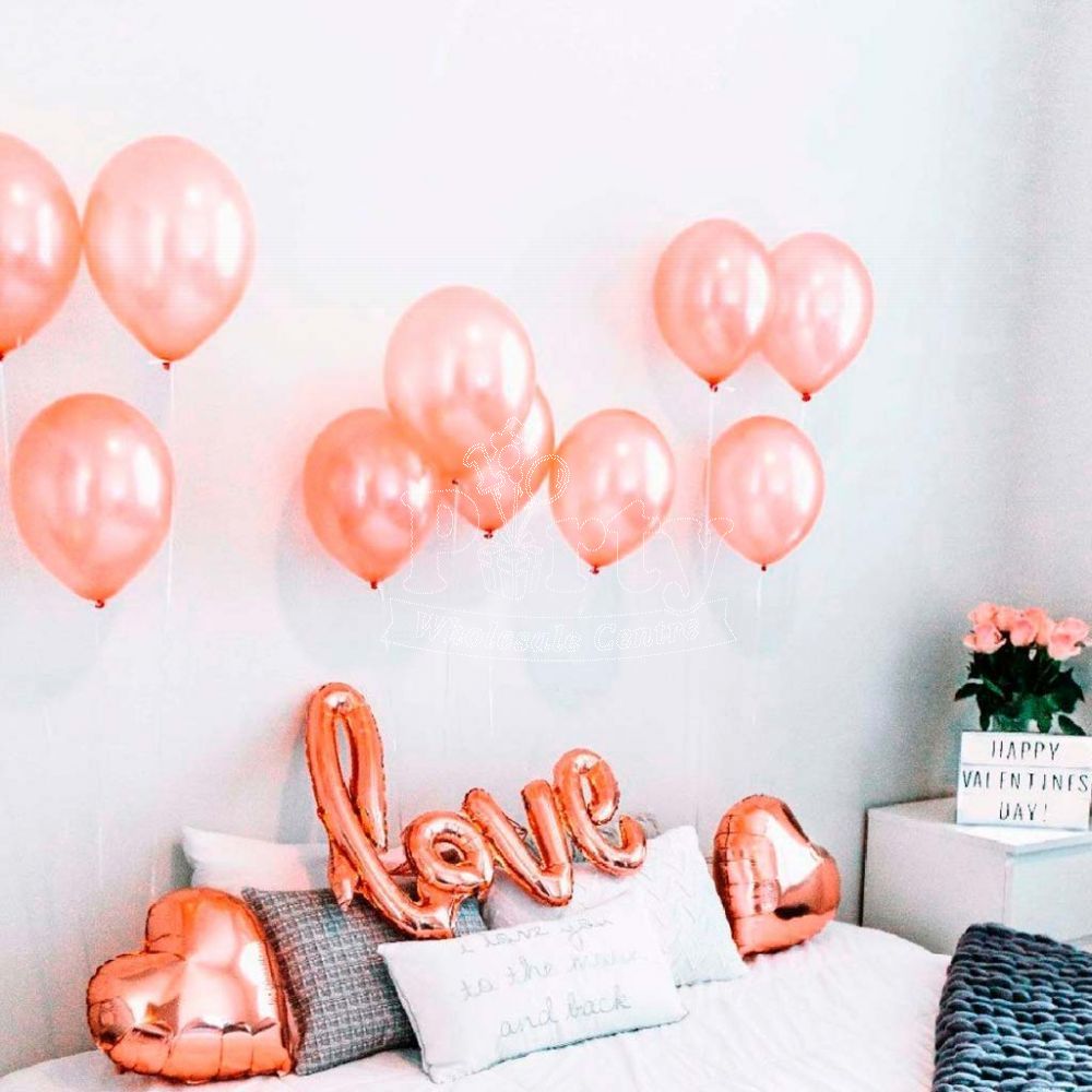 Rose Gold Love Proposal Balloon Inspiration | Party Wholesale