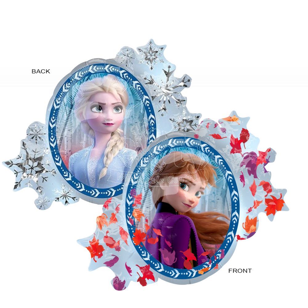 Frozen Disney Princess Anna Elsa Mirror Balloon | Party Wholesale